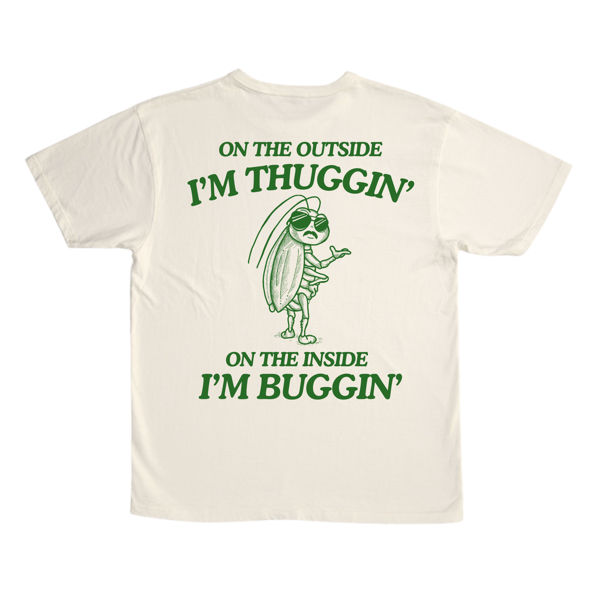 On The Outside I'm Thuggin' (BACK DESIGN ONLY) – Dishonorable Mentions